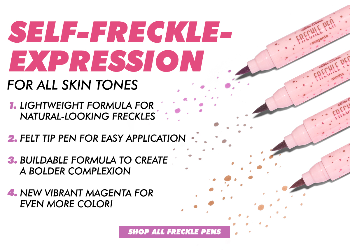 Lime Crime: NEW Freckle Pen Shades Just In Time For Summer | Milled