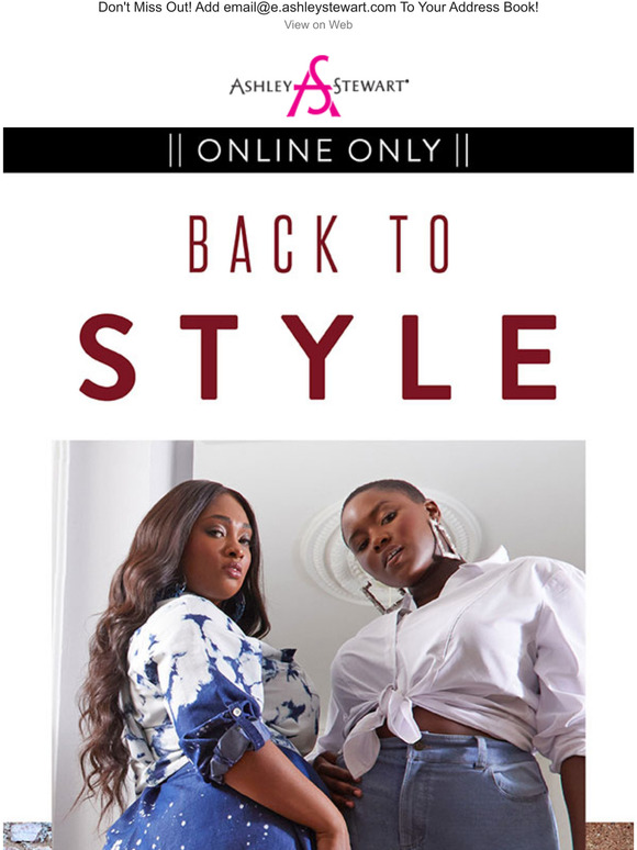 Ashley Stewart: FALL in LOVE with NEW ARRIVALS | Milled