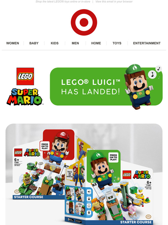 Target: LEGO Luigi has landed! | Milled