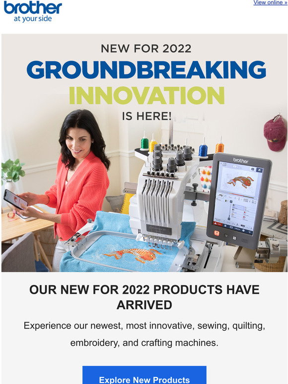 Brother: NEW 2022 Product Lineup is Here! | Milled