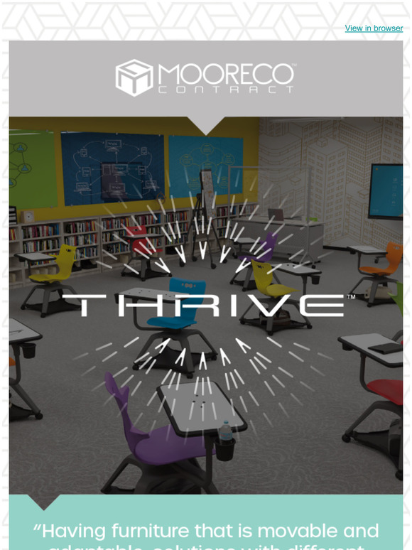 MooreCo: Ergonomics for a happier classroom and work space! | Milled
