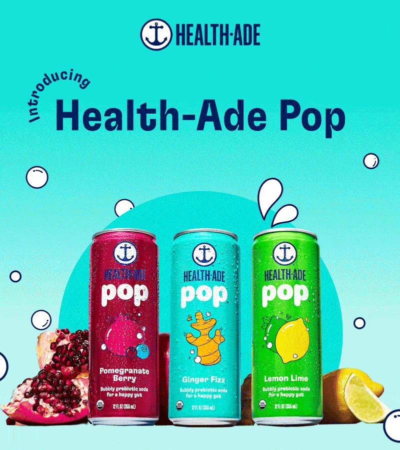 Health-Ade: New Pop now avail for preorder | Milled