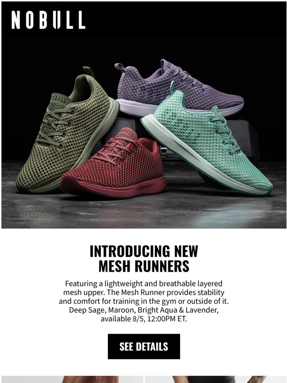 NOBULL: Introducing Mesh Runners in 4 new colors. | Milled