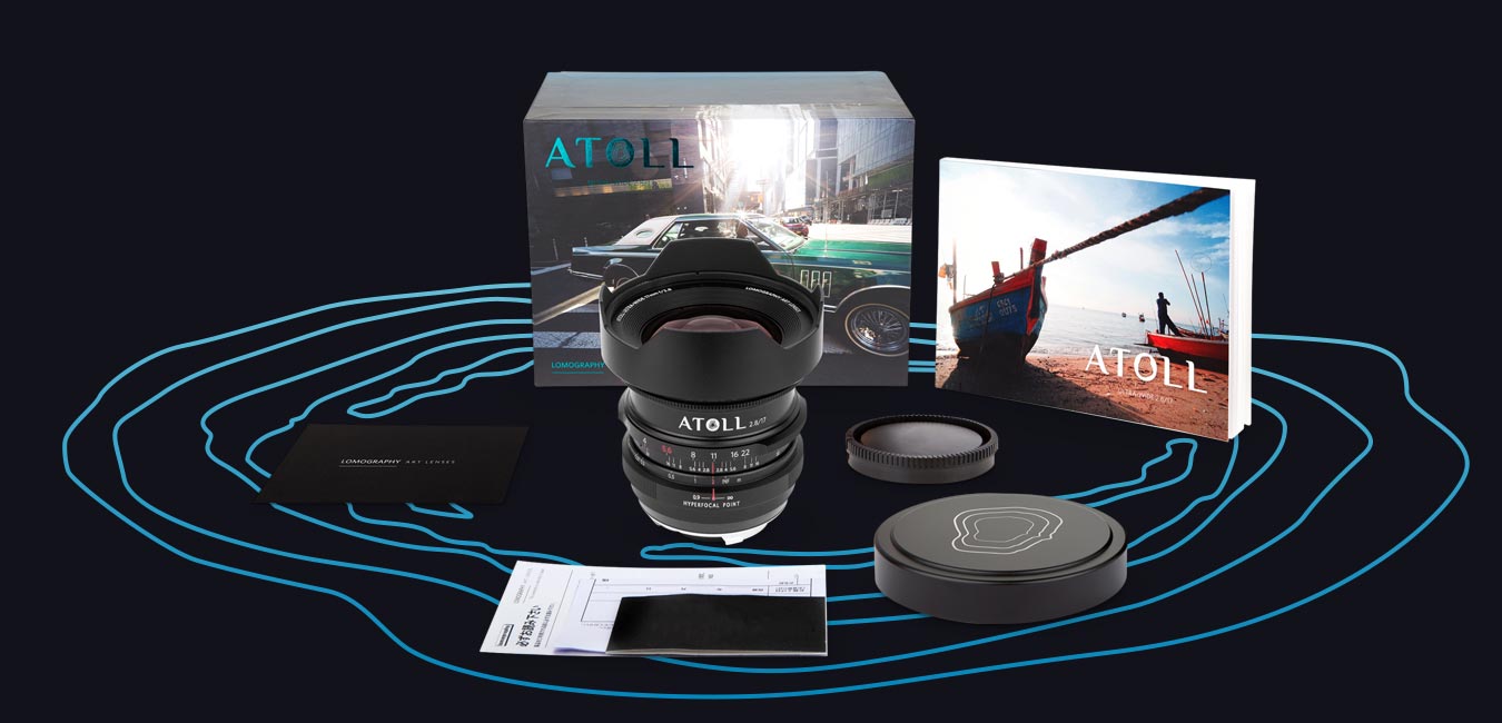 Lomography: Coming soon, The Atoll Ultra-Wide 2.8/17 Art Lens. | Milled