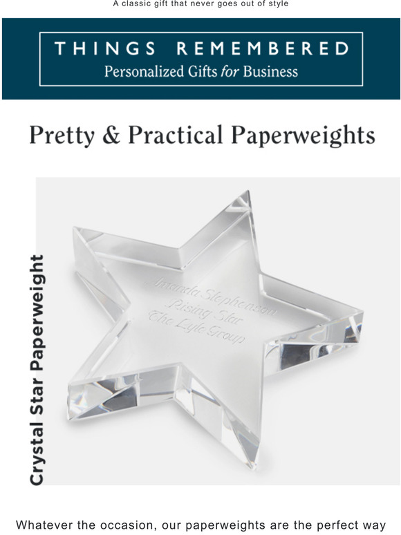 Things Remembered: A Budget-Friendly Gift Your Team Can Use Daily ...