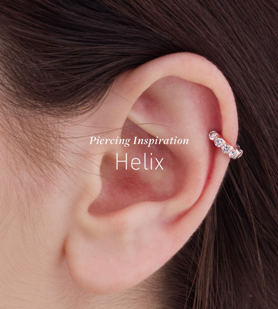 MARIA TASH: Piercing Inspiration: Helix | Milled