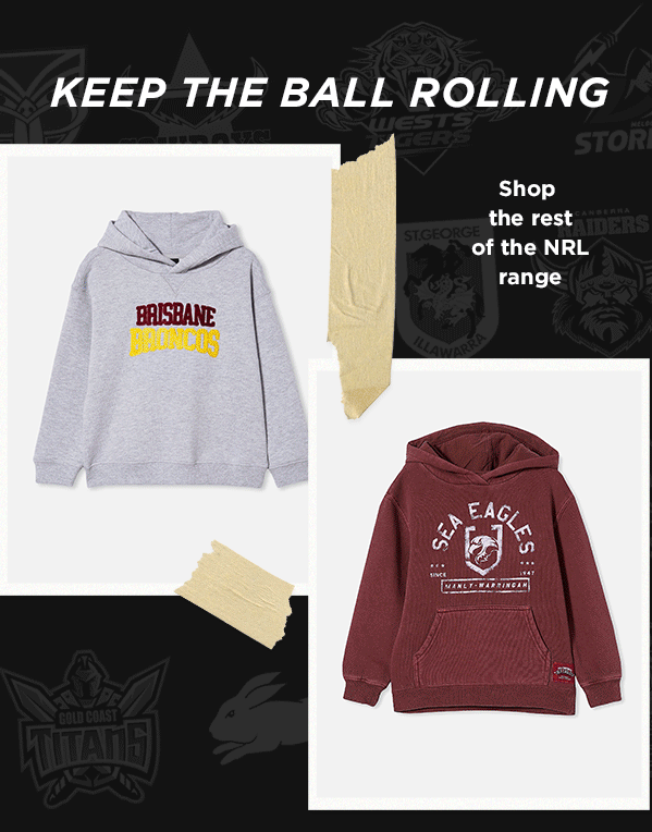 Cotton On: JUST LANDED: NRL SNUGGETS | Milled