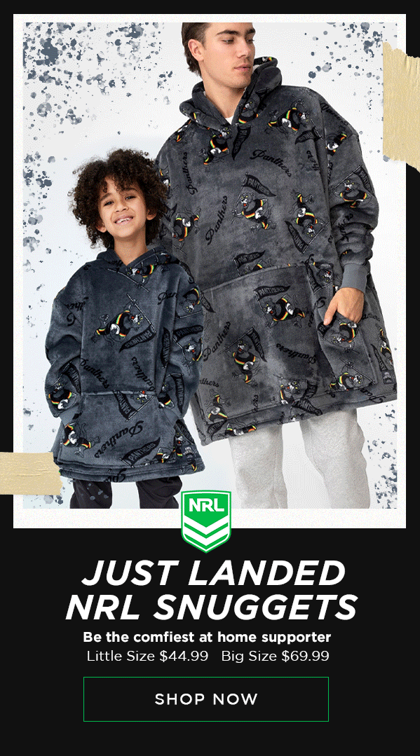 Cotton On: JUST LANDED: NRL SNUGGETS | Milled