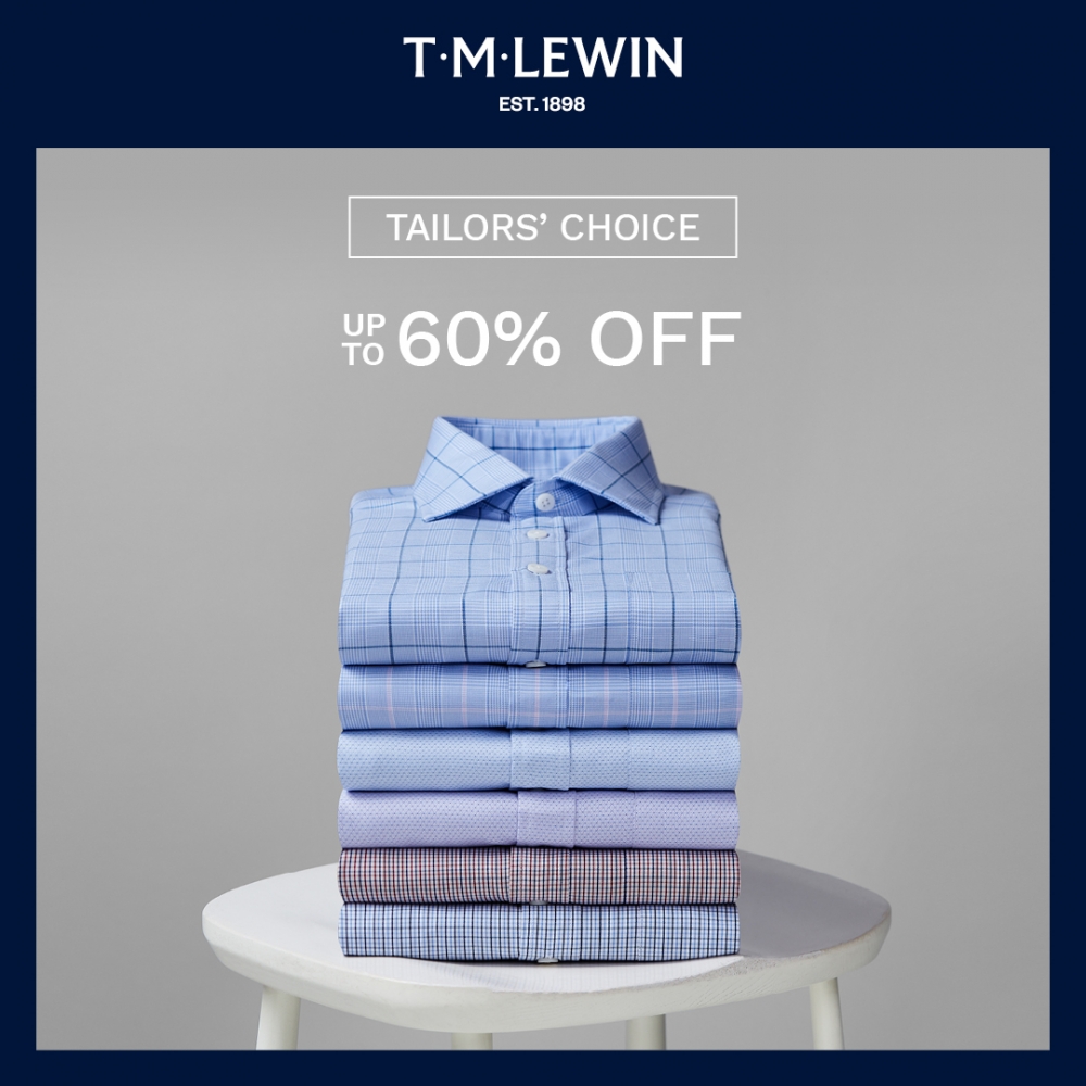 British & Irish Lions: 60% off formal wear from T.M.Lewin. | Milled