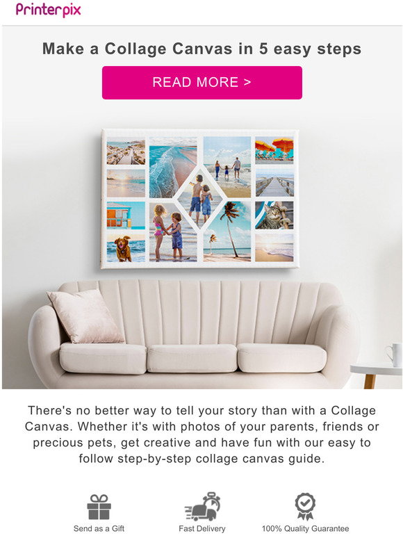 PrinterPix: How to make the perfect collage canvas | Milled