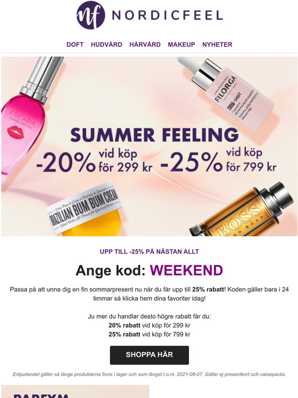 Nordicfeel.se: Upp till -25% p ALLT i 24h | Milled