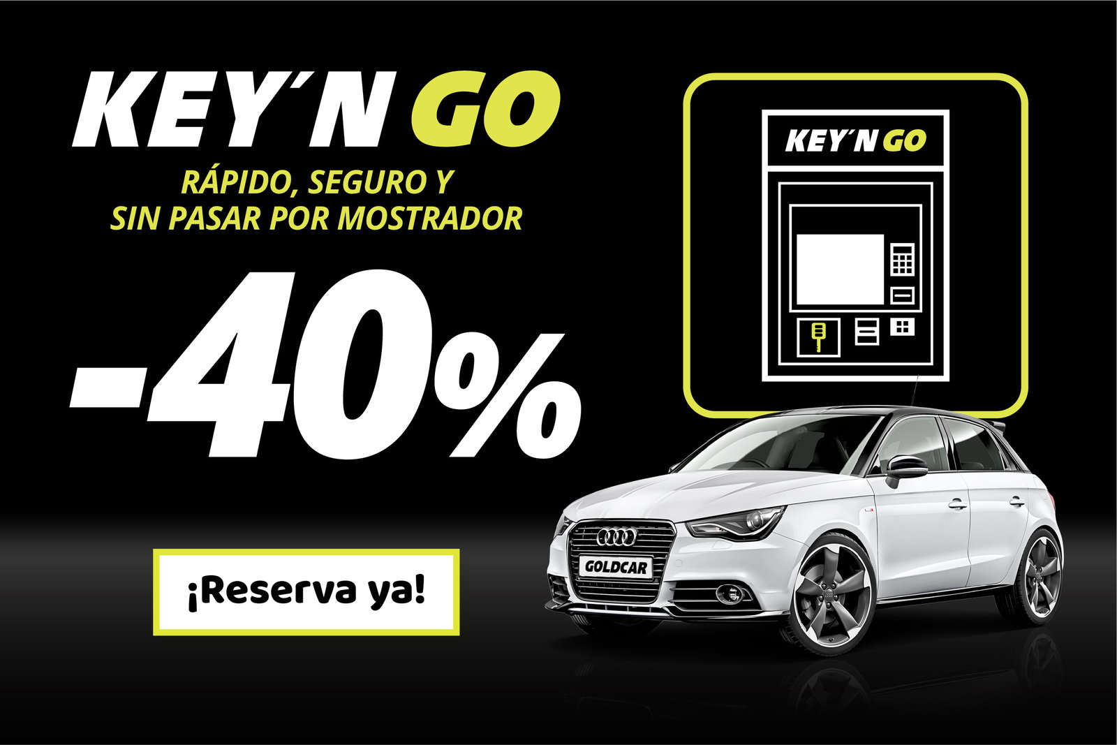 Goldcar: -40% en tu viaje! Tus vacaciones sin preocupaciones con Key'n ...