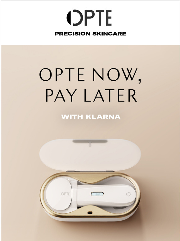 OPTE Skin: OPTE now, pay later | Milled