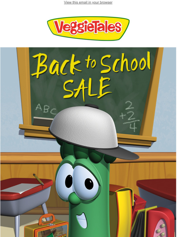 VeggieTales: Back To School...And Savings! | Milled