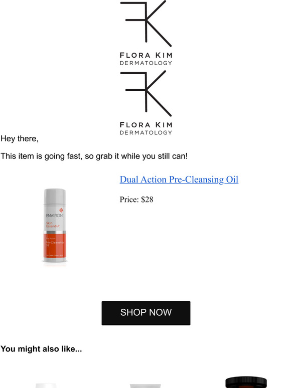 FLORA KIM MD DERMATOLOGY: Did you see something you liked? | Milled