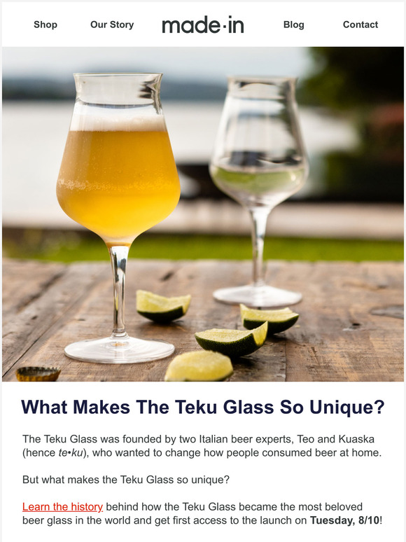 Made In: The History Behind The Teku Glass | Milled