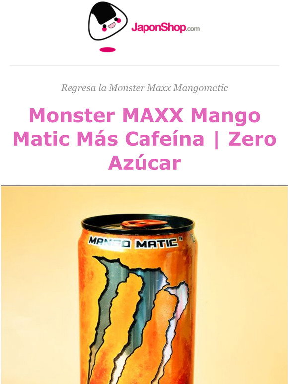 JaponShop.com: Monster MAXX Mango Matic + Sticks Pretz Crispy de ...