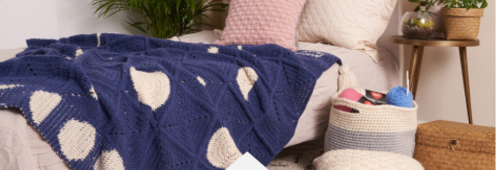 Yarnspirations: 4 *NEW* Home Decor Patterns Inside | Milled