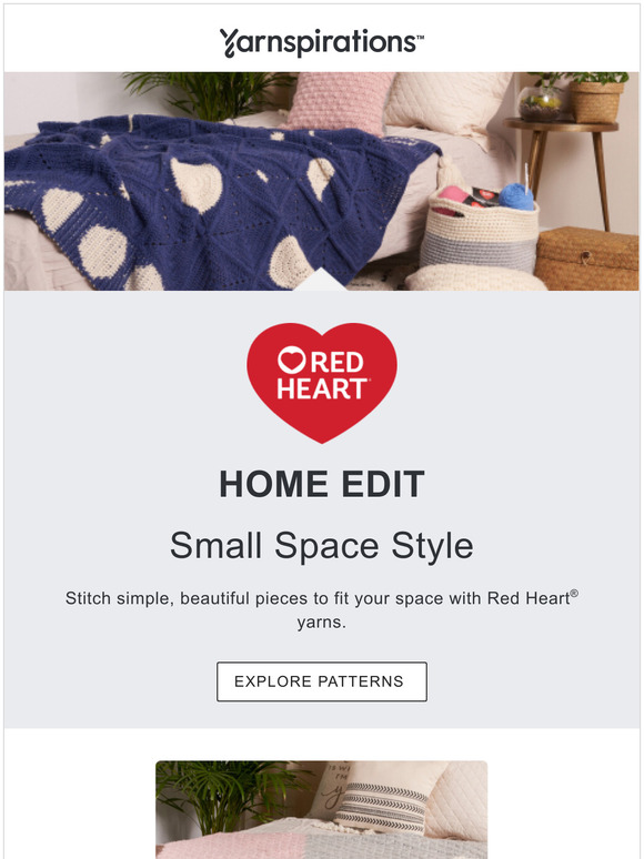 Yarnspirations: 4 *NEW* Home Decor Patterns Inside | Milled