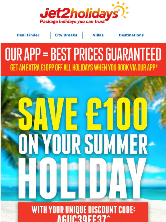 Jet2holidays: Save big on your Summer 2021 holiday | Milled