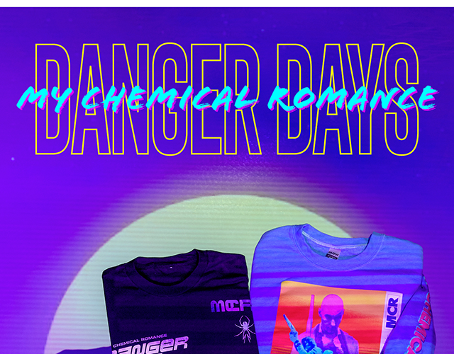 Hot Topic: New MCR Danger Days merch for all you rock n rollers. | Milled