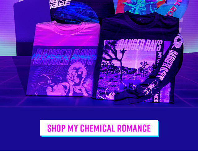 Hot Topic: New MCR Danger Days merch for all you rock n rollers. | Milled