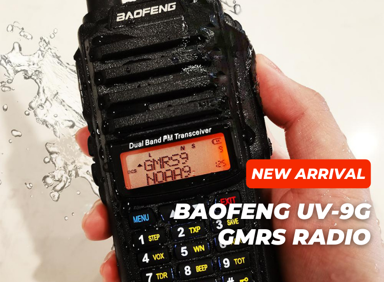 Radioddity: Meet the Baofeng UV-9G Waterproof GMRS Radio! | Milled