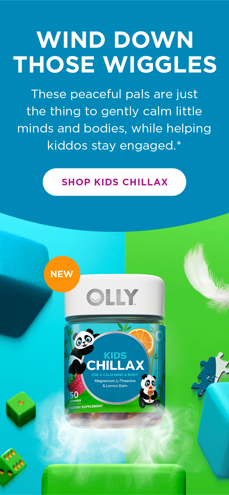 OLLY: Say Hello to Kids Chillax | Milled