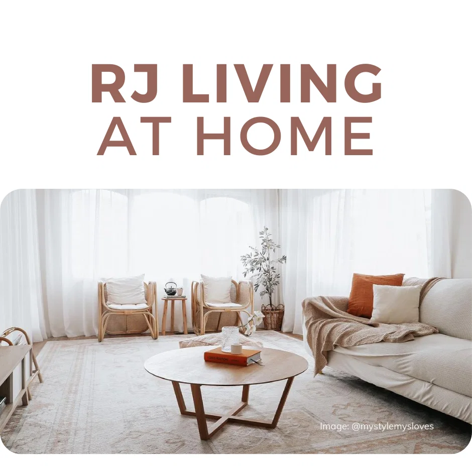 RJ Living: RJ in your home - Spaces that we're inspired by | Milled