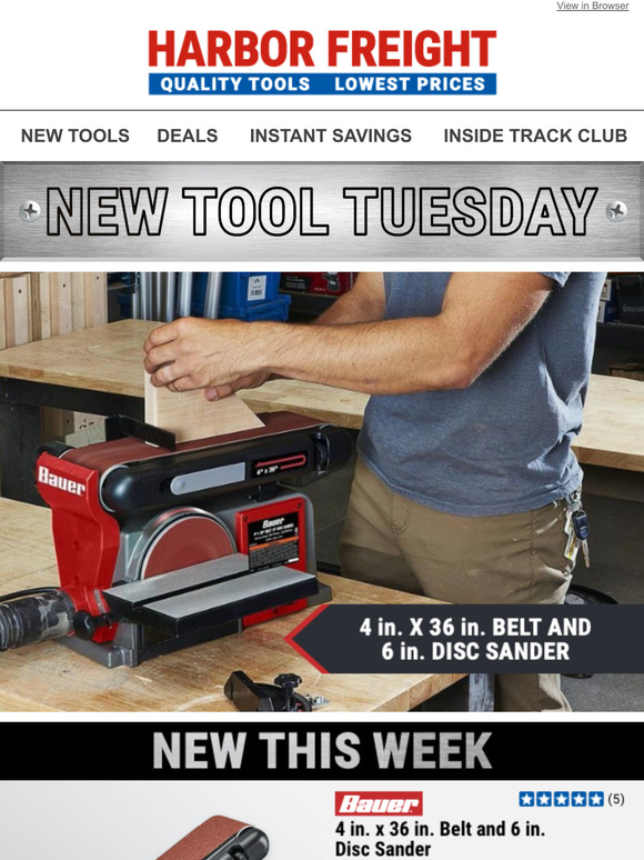 Harbor Freight: WOW! Check Out What's New at Harbor Freight | Milled