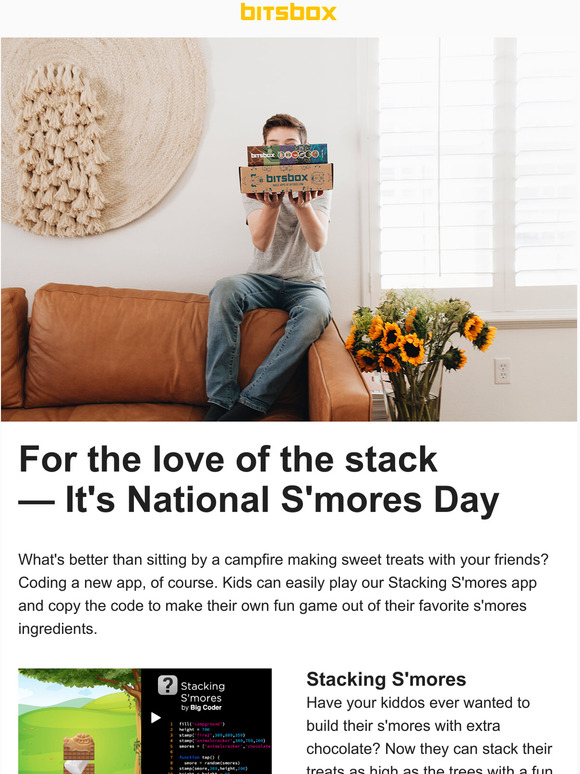 Bitsbox: More S'mores, please! | Milled