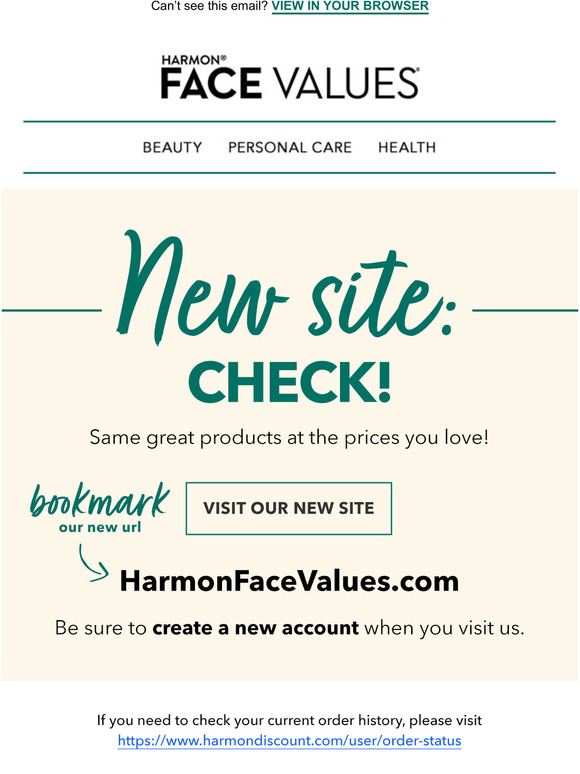 Harmon Face Values: Our new website has arrived! | Milled