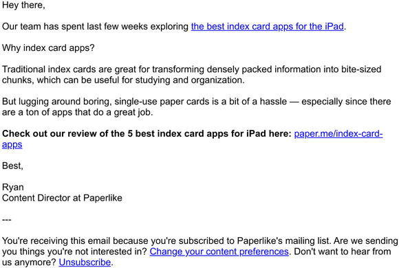 Paperlike: 5 Best Index Card Apps for iPad | Milled