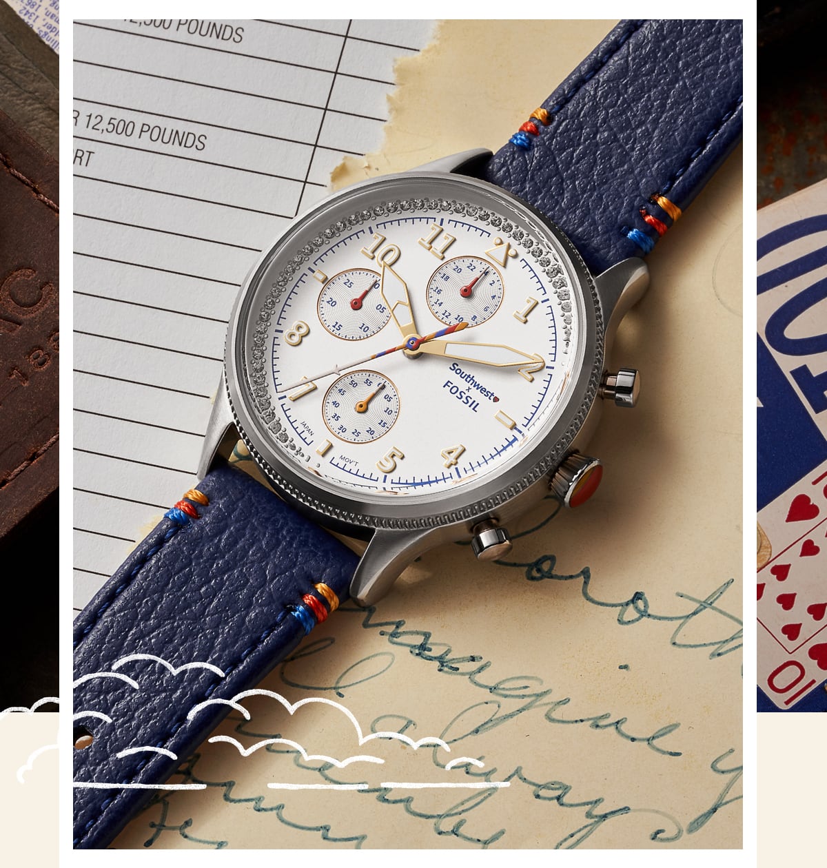 Fossil: Introducing the Southwest Airlines Collab | Milled