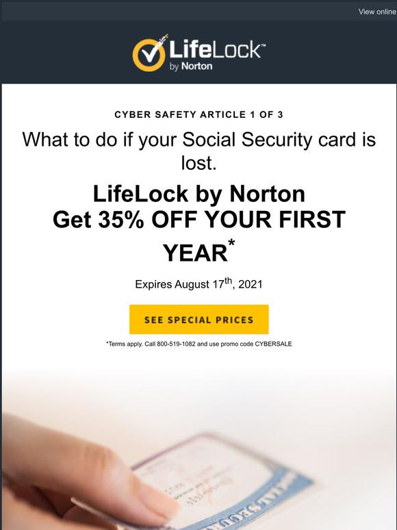 LifeLock: What to do if your Social Security card is lost | Milled