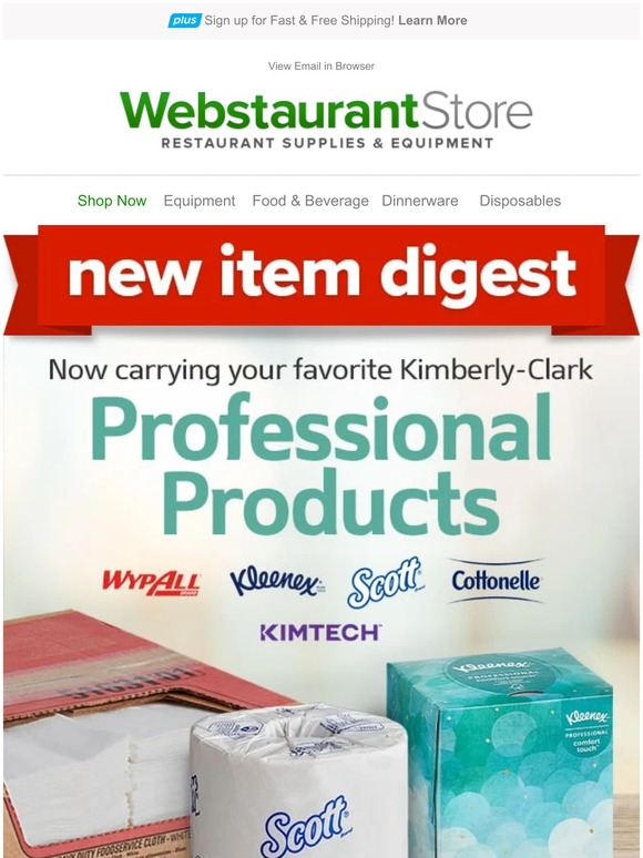 Webstaurant Store: New to WebstaurantStore: Products from Great Brands ...
