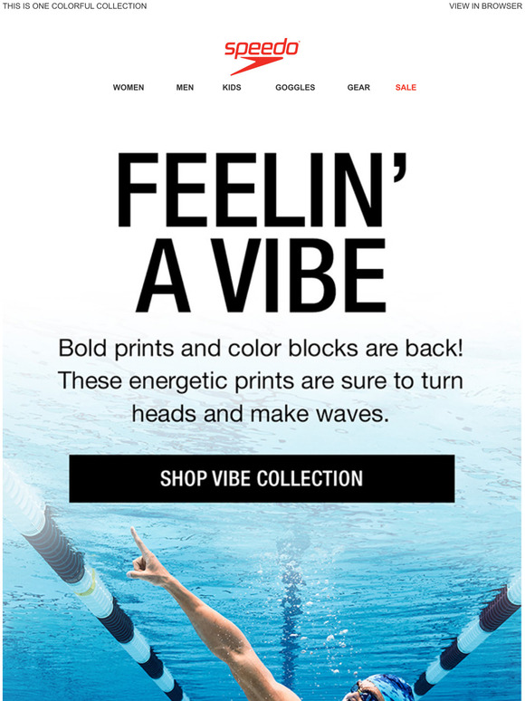 Speedo: Check out our new VIBE colors! | Milled