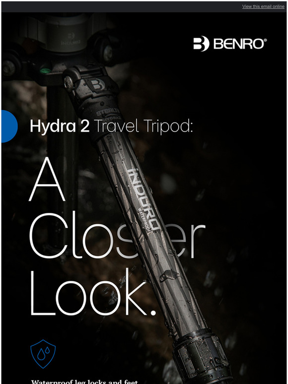 Benro: A Closer Look: The All-New Induro Hydra 2 Travel Tripod. | Milled