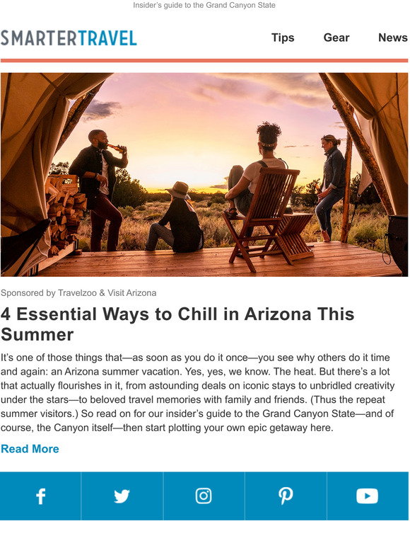 SmarterTravel: 4 Essential Ways to Chill in Arizona This Summer | Milled