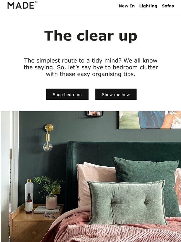 Made: How to tidy your bedroom like a pro | Milled