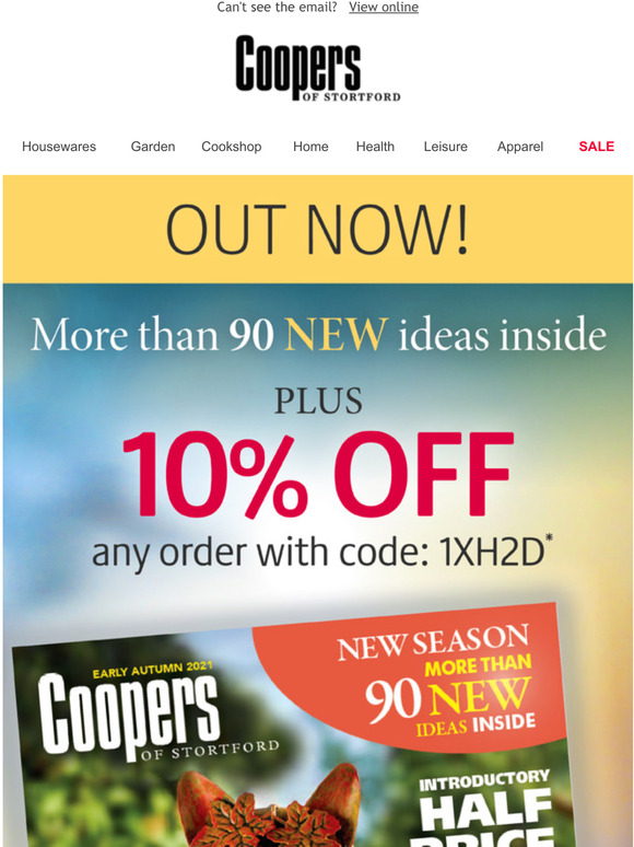 Coopers of Stortford: NEW Catalogue - OUT NOW! | Milled