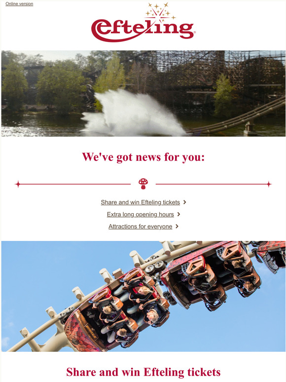 Efteling.com: Win six Efteling tickets and a high tea | Milled