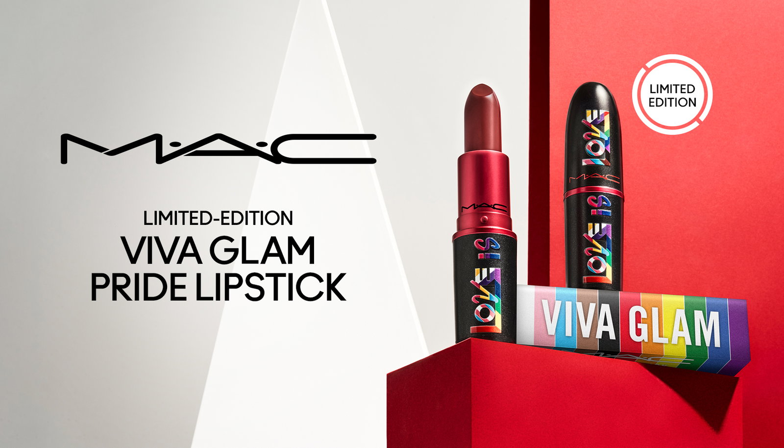 M·A·C: NEW Limited Edition Viva Glam Pride Lipstick | Milled
