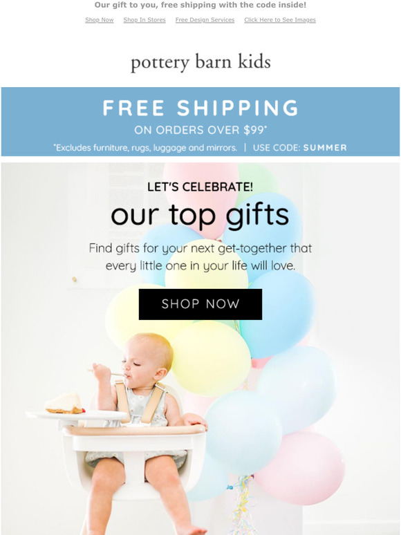 Pottery Barn Kids: ** Unwrap something FUN ** This has their name all ...