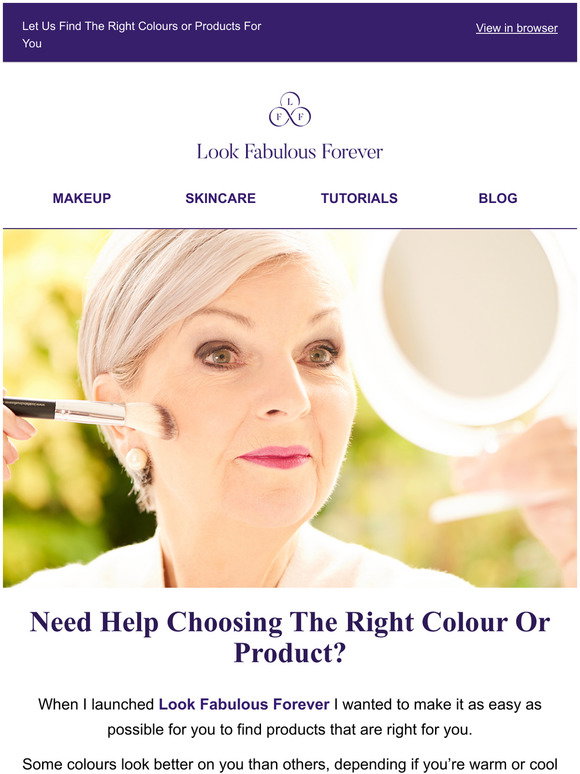 Look Fabulous Forever: We're Here To Help | Milled