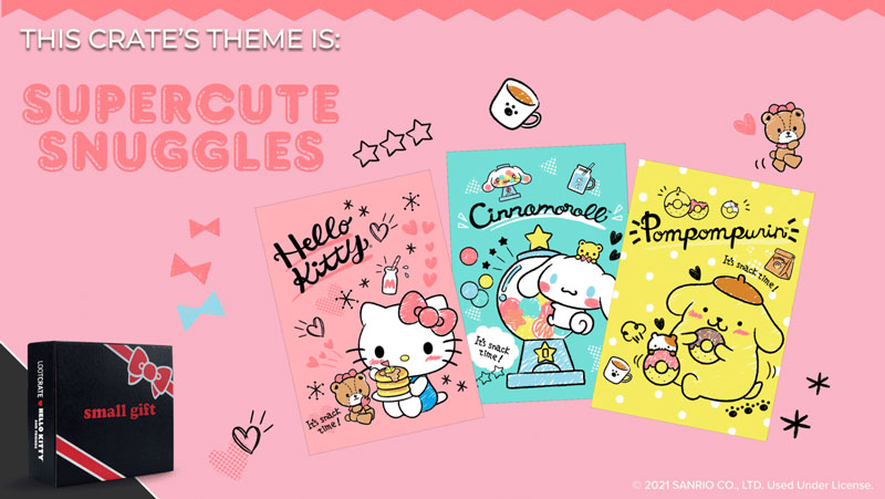 Loot Crate: Look inside! Theme reveals: Crunchyroll Crate & Hello Kitty ...