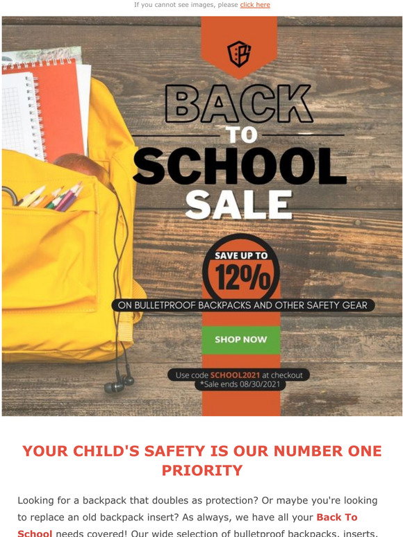 Bulletproof Zone: Going Back to School Never Looked More Exciting ...