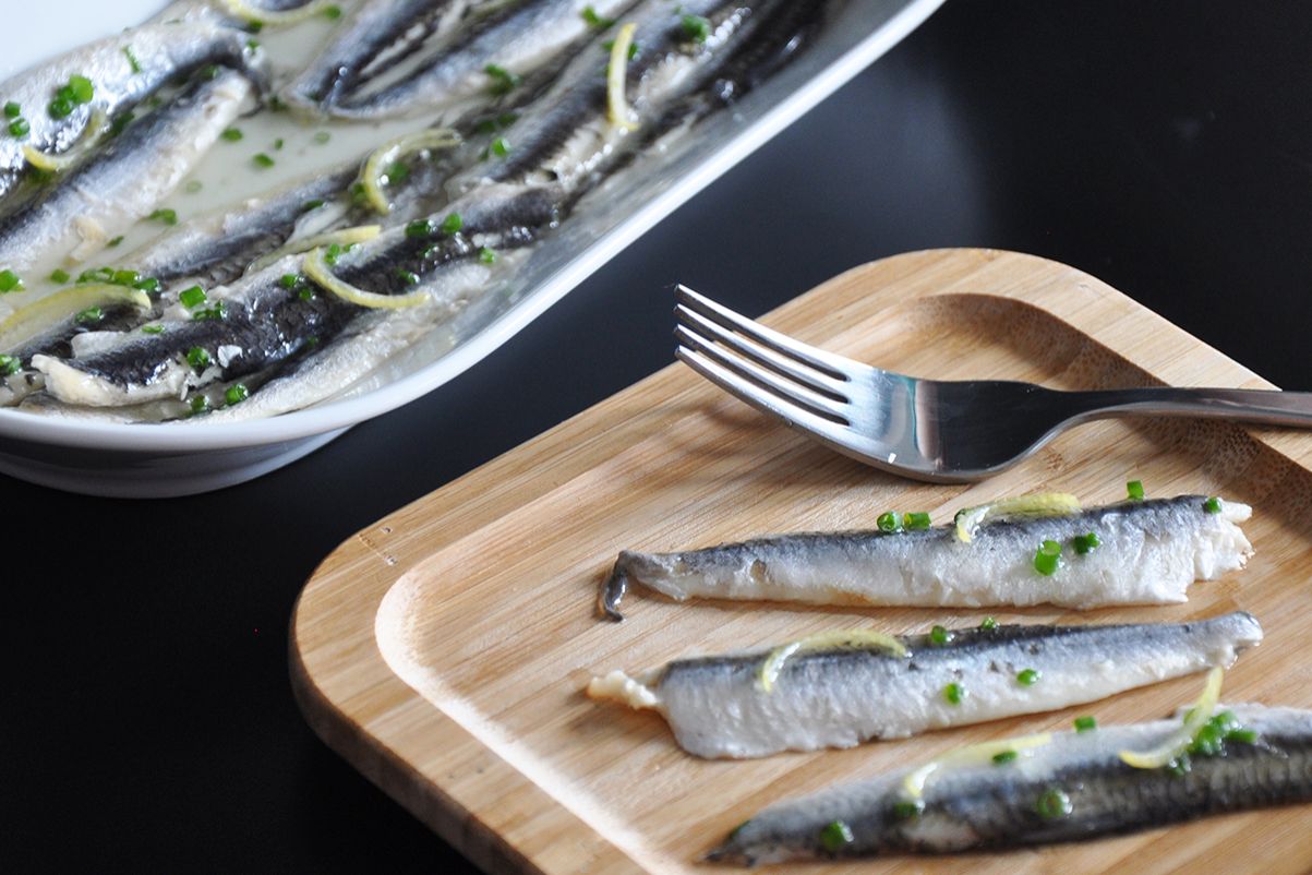 Wulf's Fish: NEW Boquerones + a bacon-wrapped scallop recipe | Milled