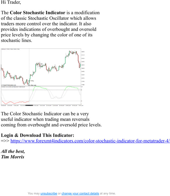 Forex MT4 Indicators: [Download] Color Stochastic Indicator for MT4 ...