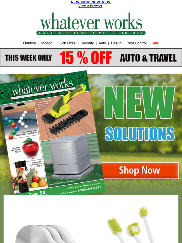 Whatever Works: Brilliant New Ideas ~ Only at Whatever Works ~ Shop Now ...